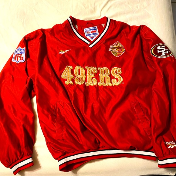 proline authentic | Jackets & Coats | Vintage 9s 50th Anniversary 49ers ...